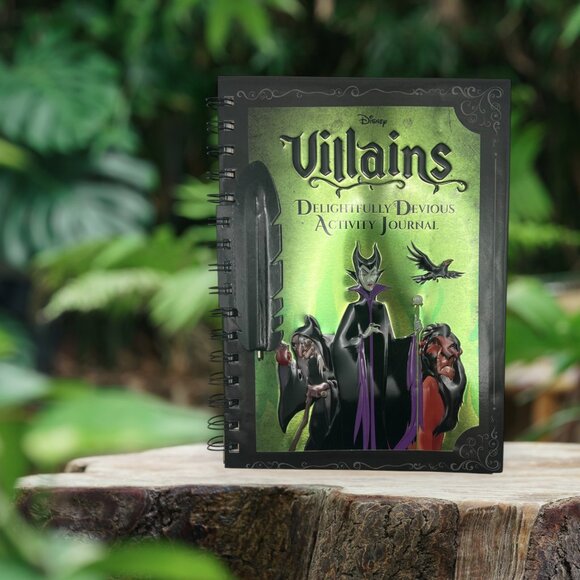 Disney | Toys | Disney Villains Delightfully Devious Activity Journal ...
